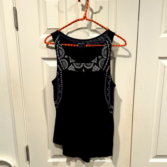 Lucky Brand | Tops | Lucky Brand Embroidered Tank Top | Poshmark